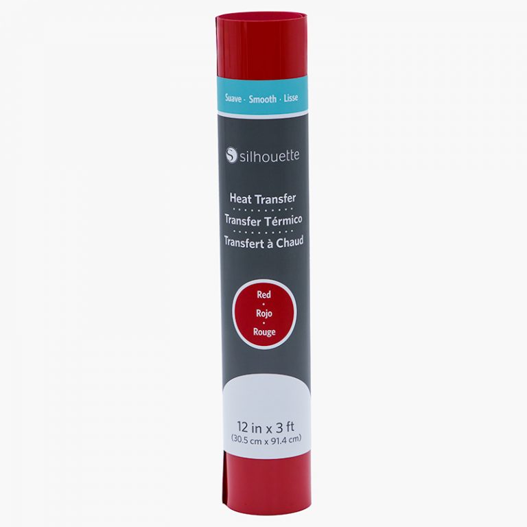 Smooth Heat Transfer Red Silhouette Silhouette